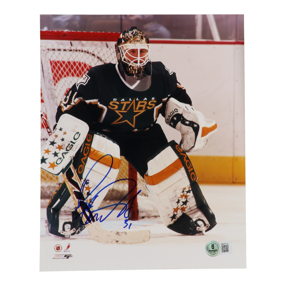 Ron Tugnutt Signed Stars 8x10 Photo (Beckett) | Pristine Auction