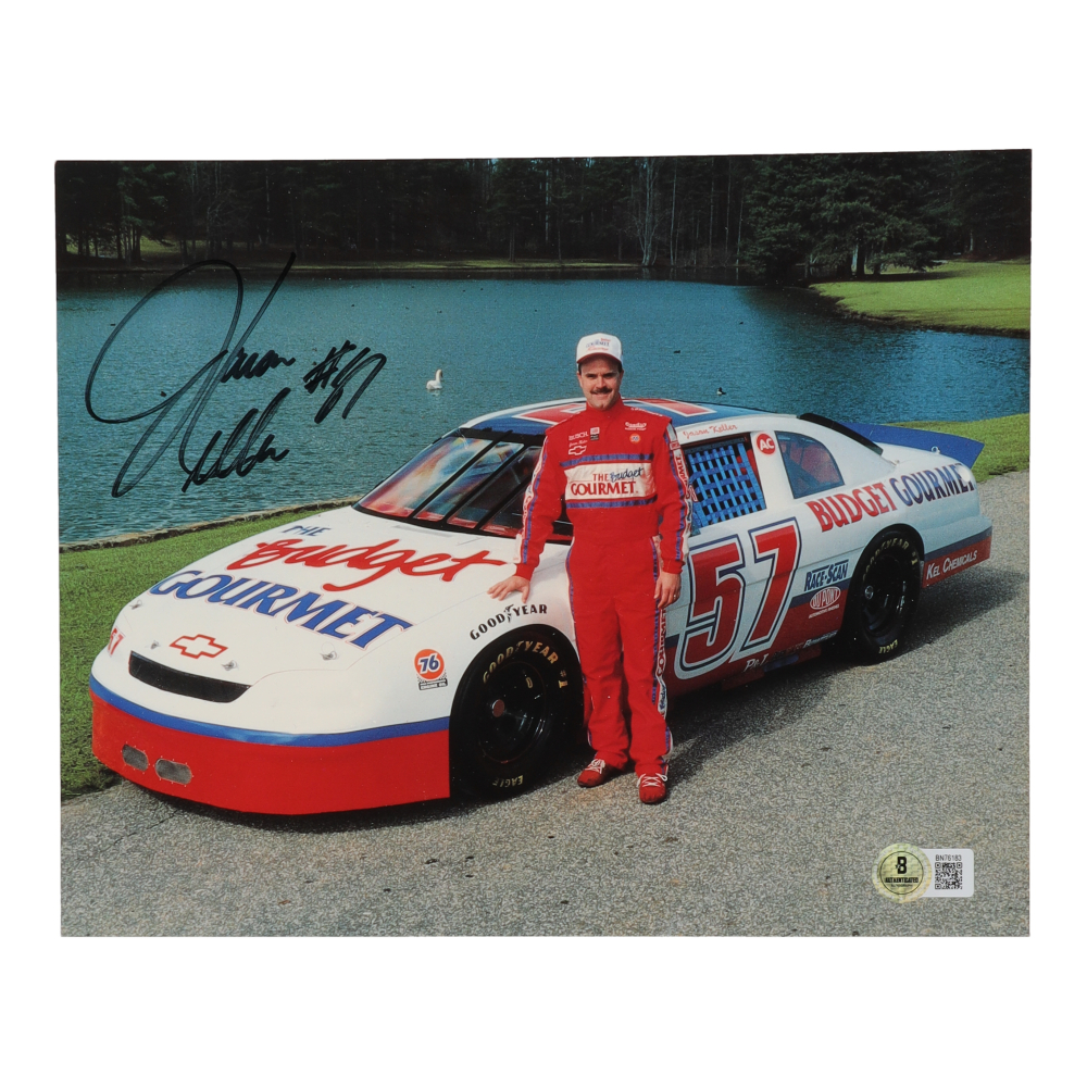 Jason Keller Signed NASCAR 8x10 Photo (Beckett) | Pristine Auction