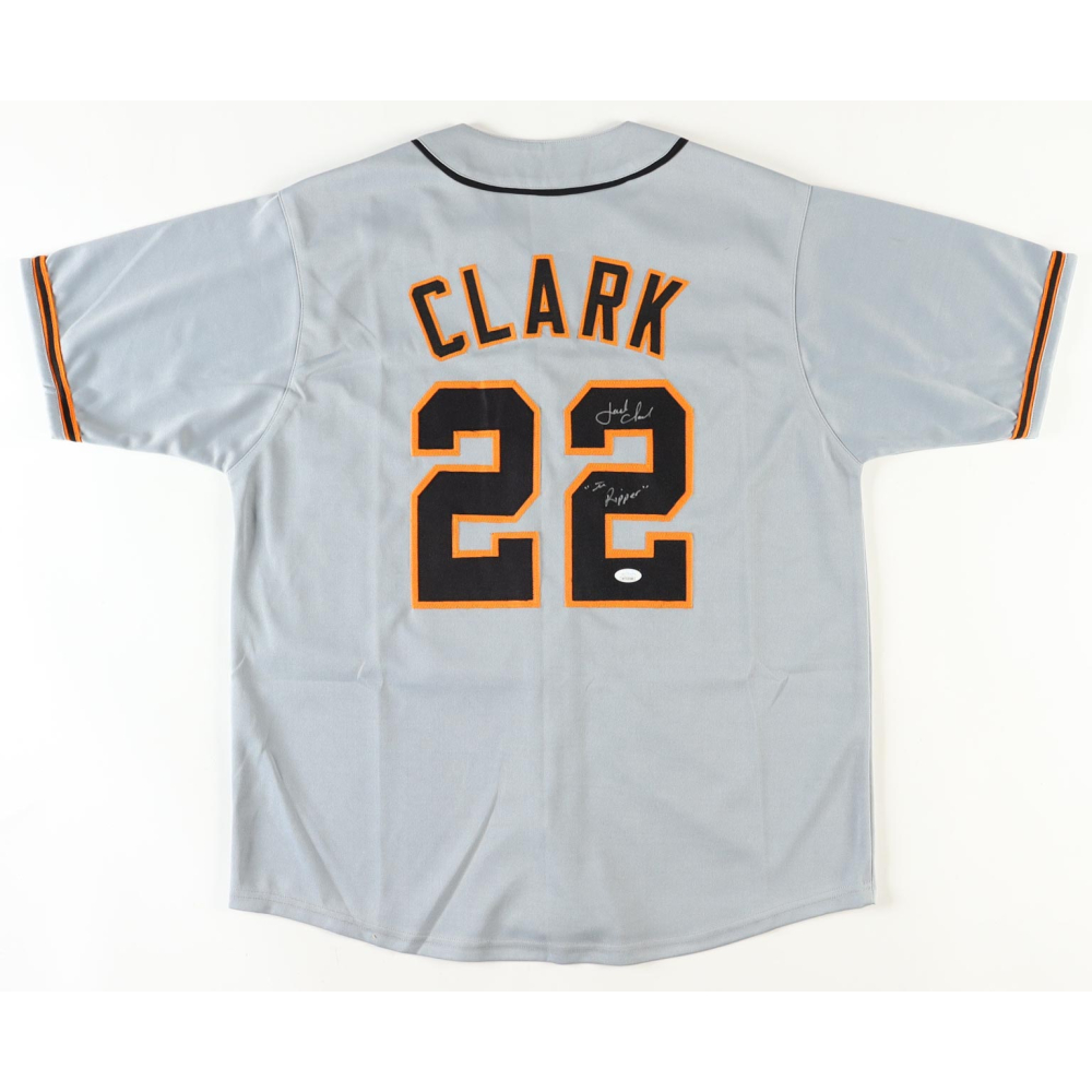 Jack Clark Signed Jersey Inscribed Jack Clark Signed Jersey Inscribed