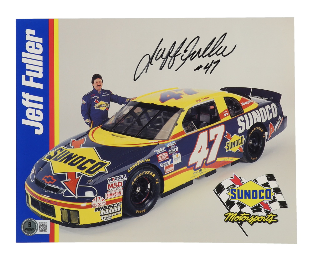 Jeff Fuller Signed NASCAR 8x10 Photo (Beckett) | Pristine Auction