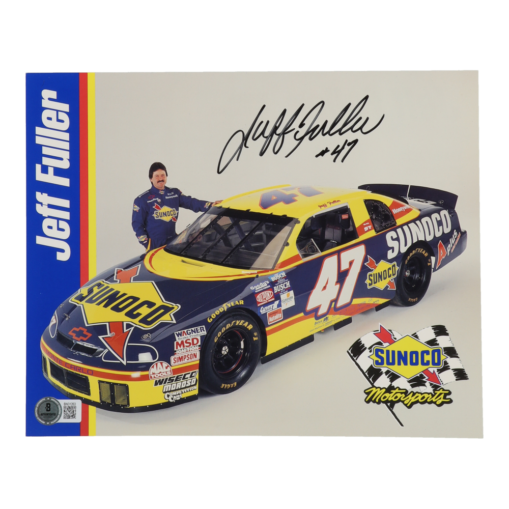 Jeff Fuller Signed NASCAR 8x10 Photo (Beckett) | Pristine Auction