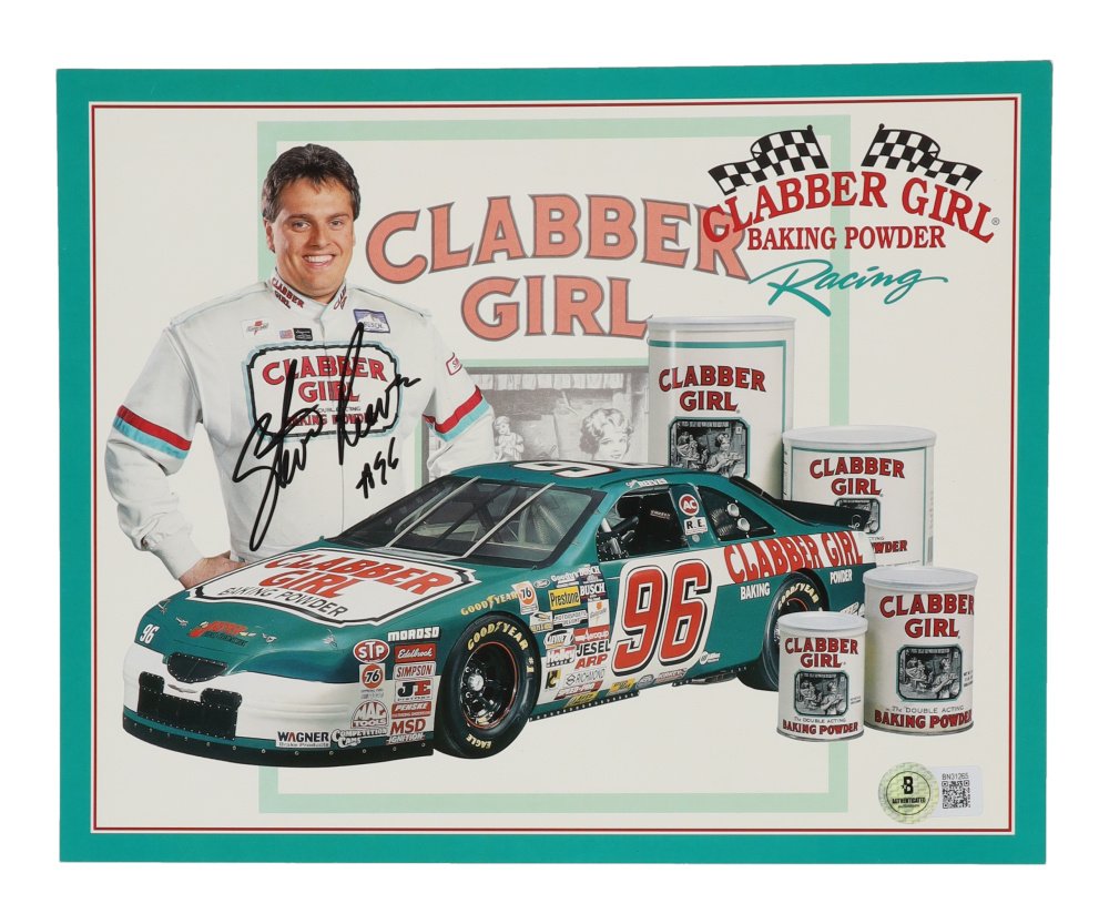 Stevie Reeves Signed NASCAR 8x10 Photo (Beckett) | Pristine Auction