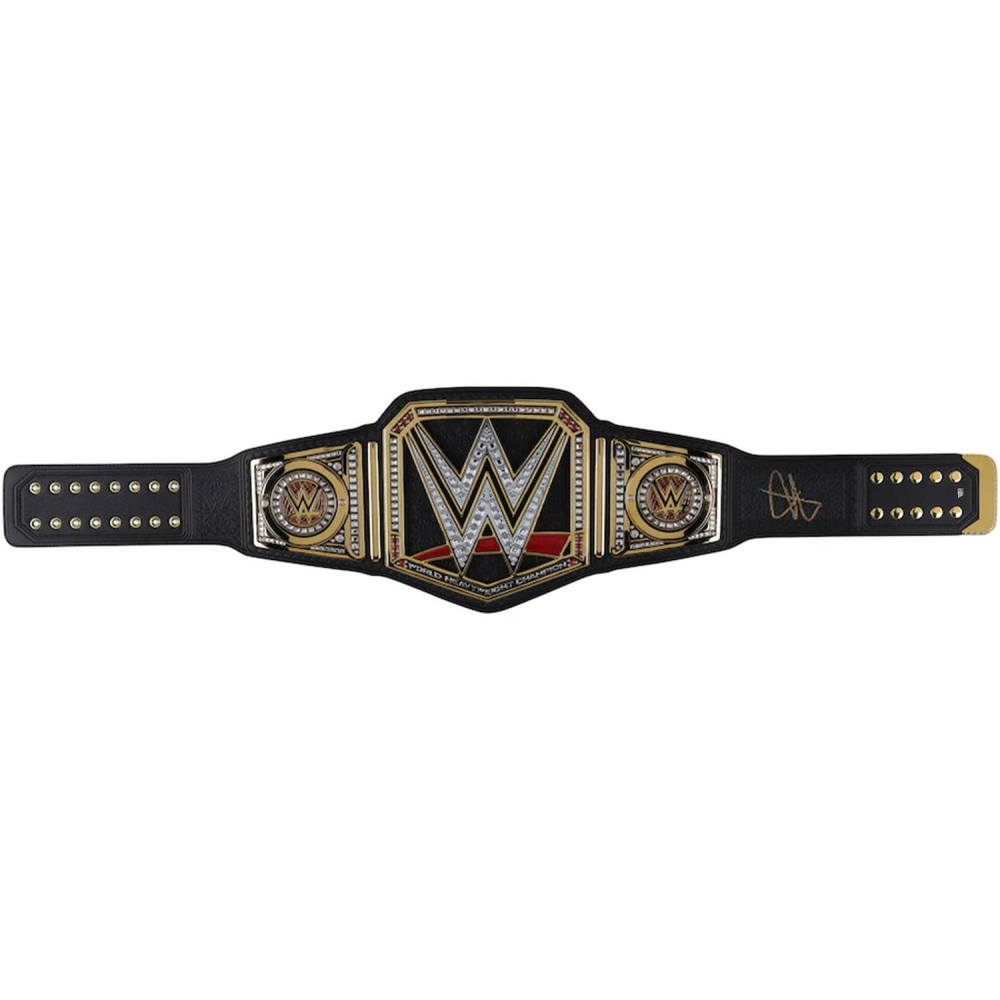 John Cena Signed WWE Championship Belt (Fanatics) | Pristine Auction