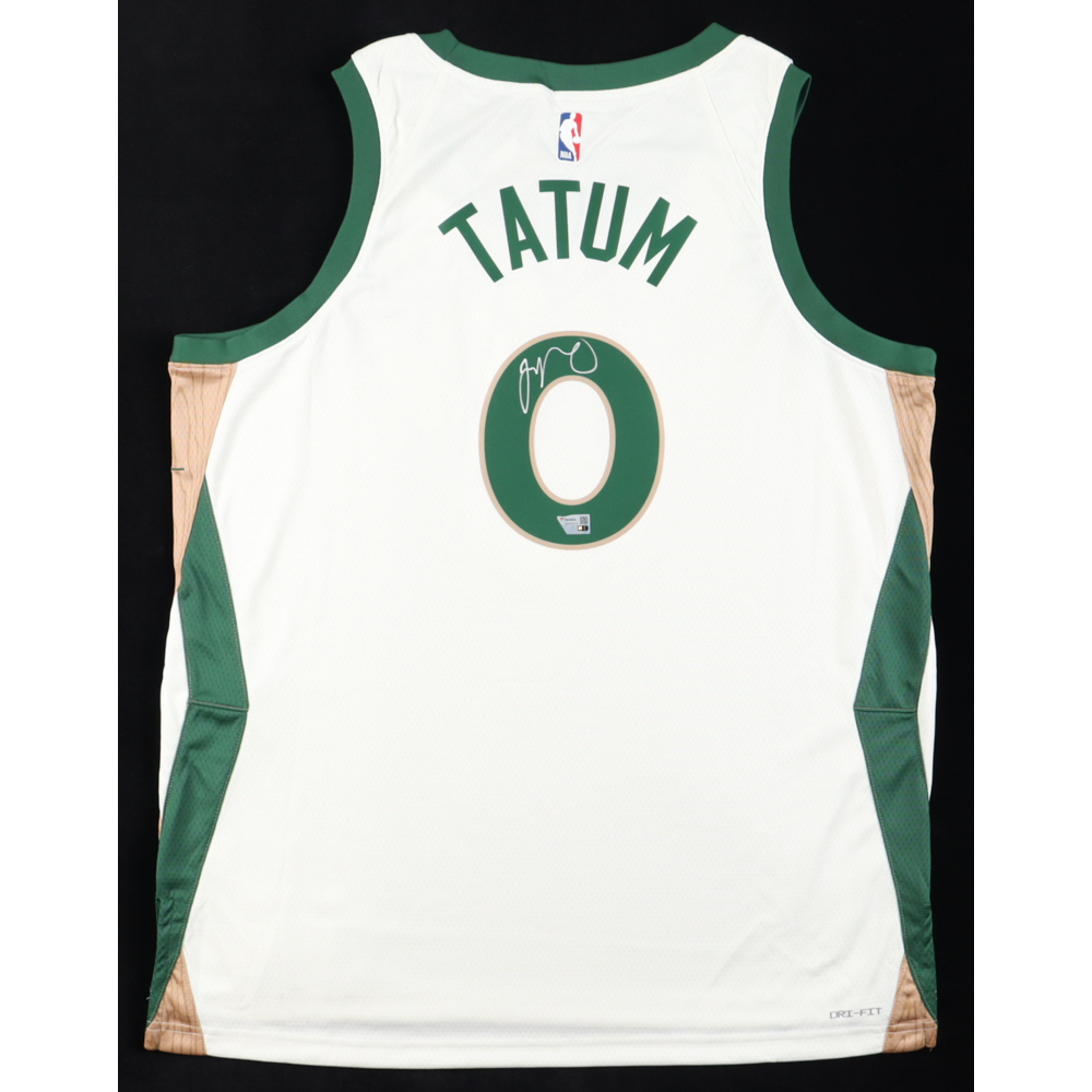 Jayson Tatum Signed Celtics Jersey (Fanatics) | Pristine Auction