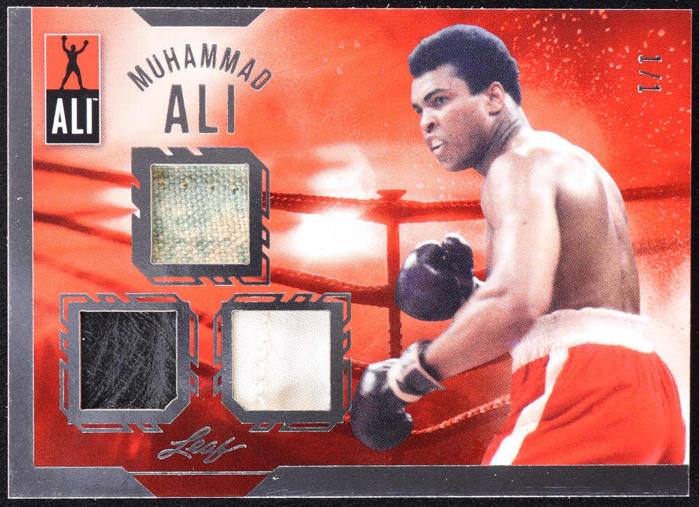 Muhammad Ali 2024 Leaf Muhammad Ali Legacy Collection Triple ...