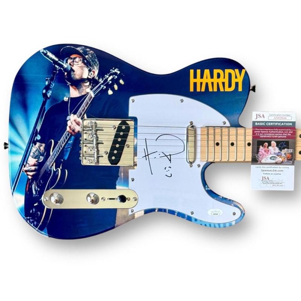 Hardy Signed 39" Electric Guitar (JSA) | Pristine Auction