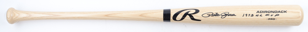 Pete Rose Signed Rawlings Pro Baseball Bat Inscribed" 1973 N.L. MVP ...
