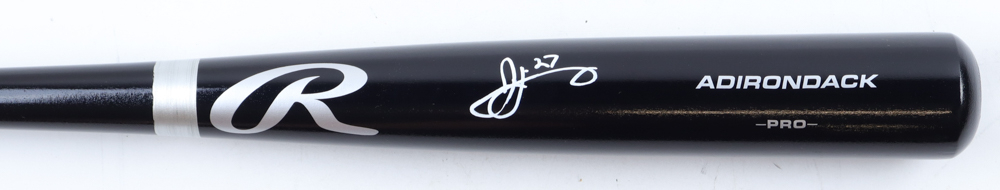 Jake Fraley Signed Rawlings Adirondack Pro Baseball Bat (Playball Ink ...