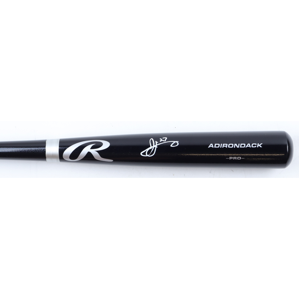 Jake Fraley Signed Rawlings Adirondack Pro Baseball Bat (Playball Ink ...