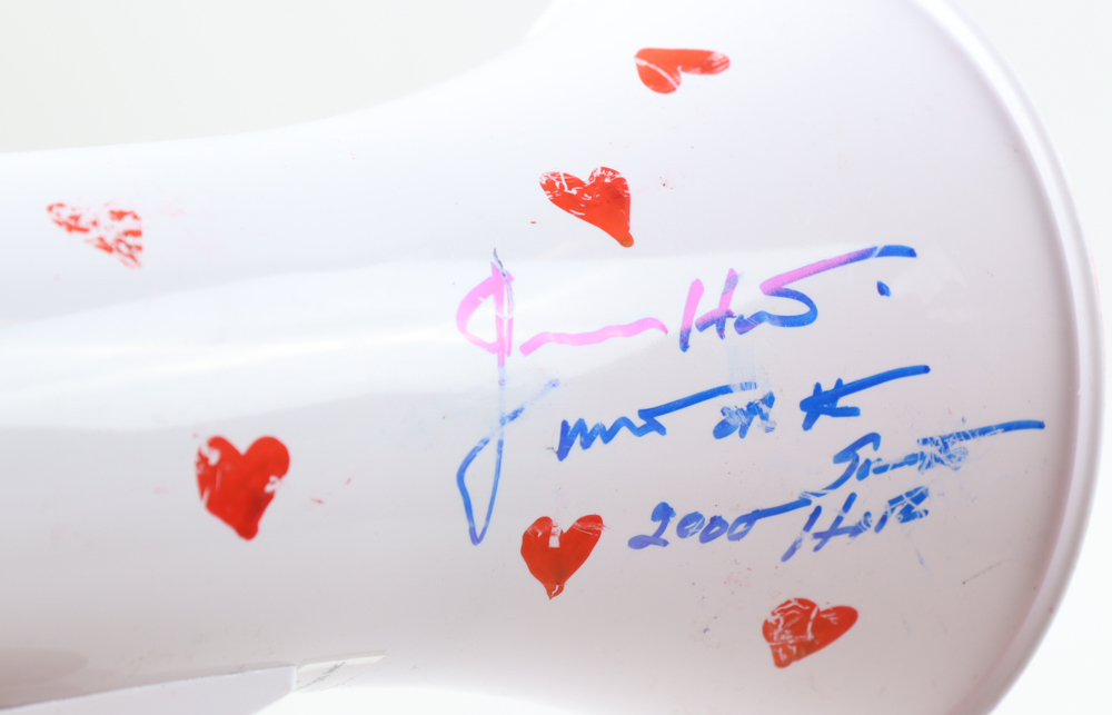 Jimmy Hart Signed Megaphone Inscribed "Mouth of the South" & "2005 HOF ...