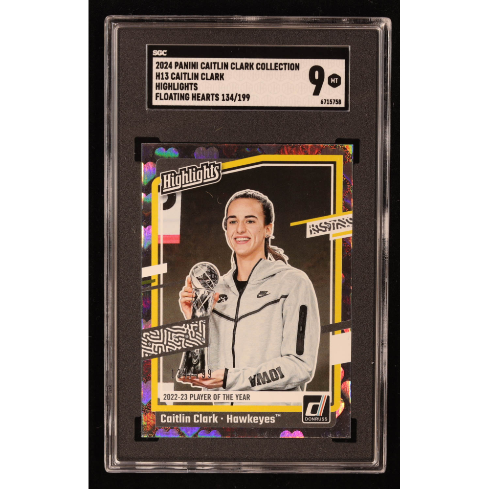 Caitlin Clark 2024 Panini Caitlin Clark Collection Donruss Highlights ...