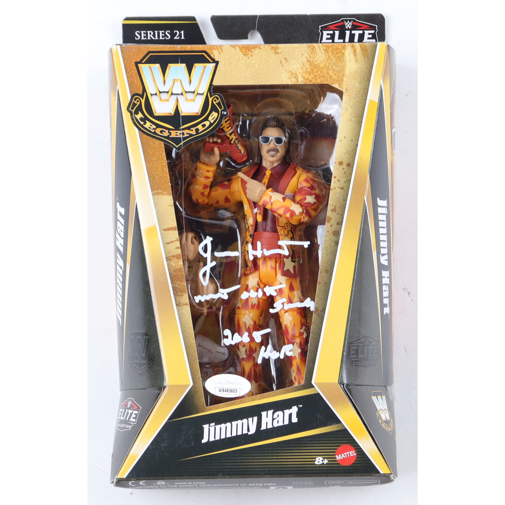 Jimmy Hart Signed WWE Elite Collection Series 21 Action Figure ...