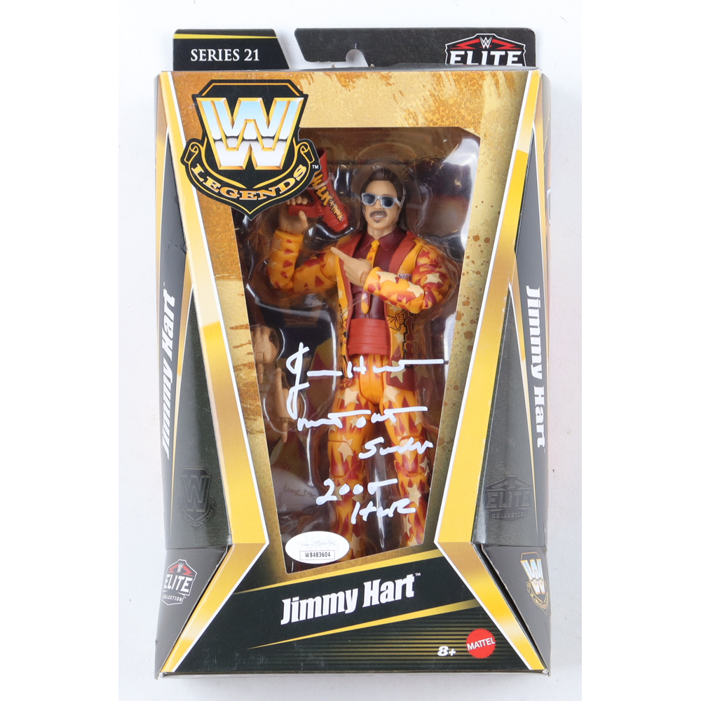 Jimmy Hart Signed WWE Elite Collection Series 21 Action Figure ...