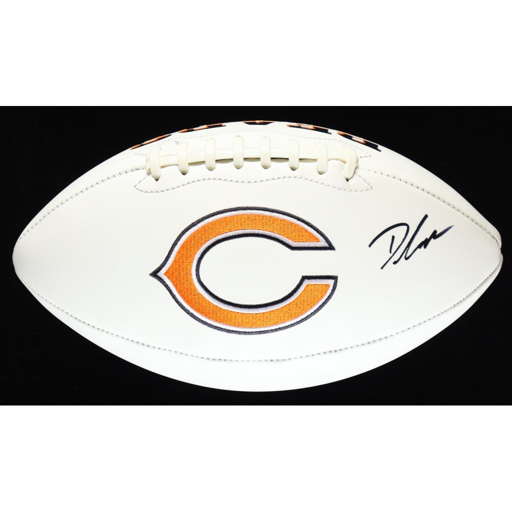D'Andre Swift Signed Bears Logo Football (JSA) | Pristine Auction