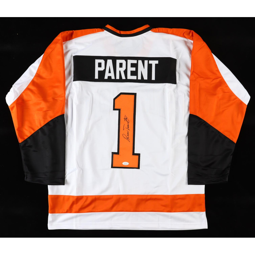Bernie Parent Signed Jersey (JSA) | Pristine Auction