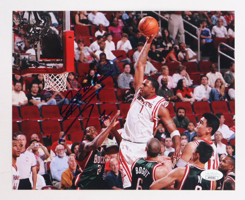 Tracy McGrady Signed Magic 8x10 Photo (JSA) | Pristine Auction