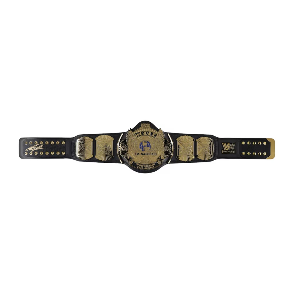 The Undertaker Signed WWE Winged Eagle Championship Belt (Fanatics ...