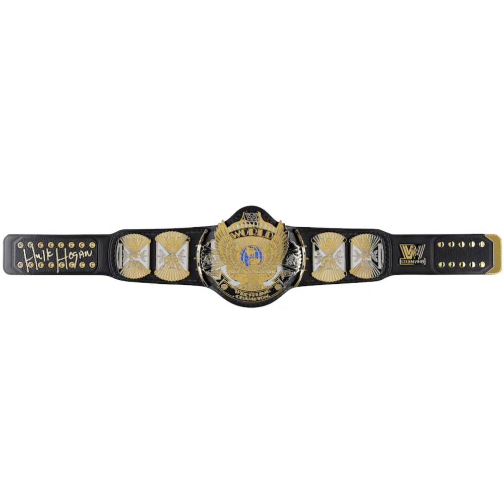Hulk Hogan Signed WWE Championship Belt (Fanatics) | Pristine Auction