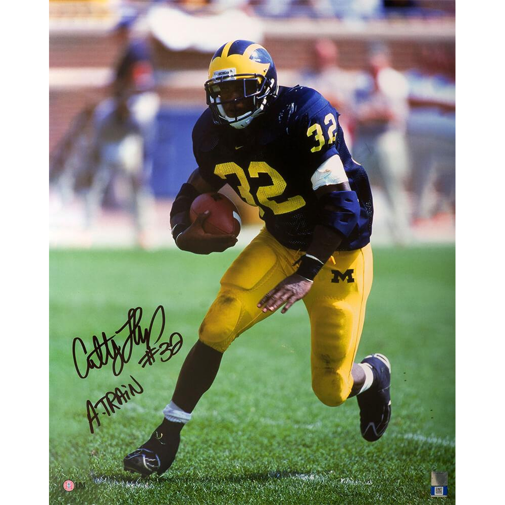 Anthony Thomas Signed Michigan Wolverines 16x20 Photo Inscribed "A ...