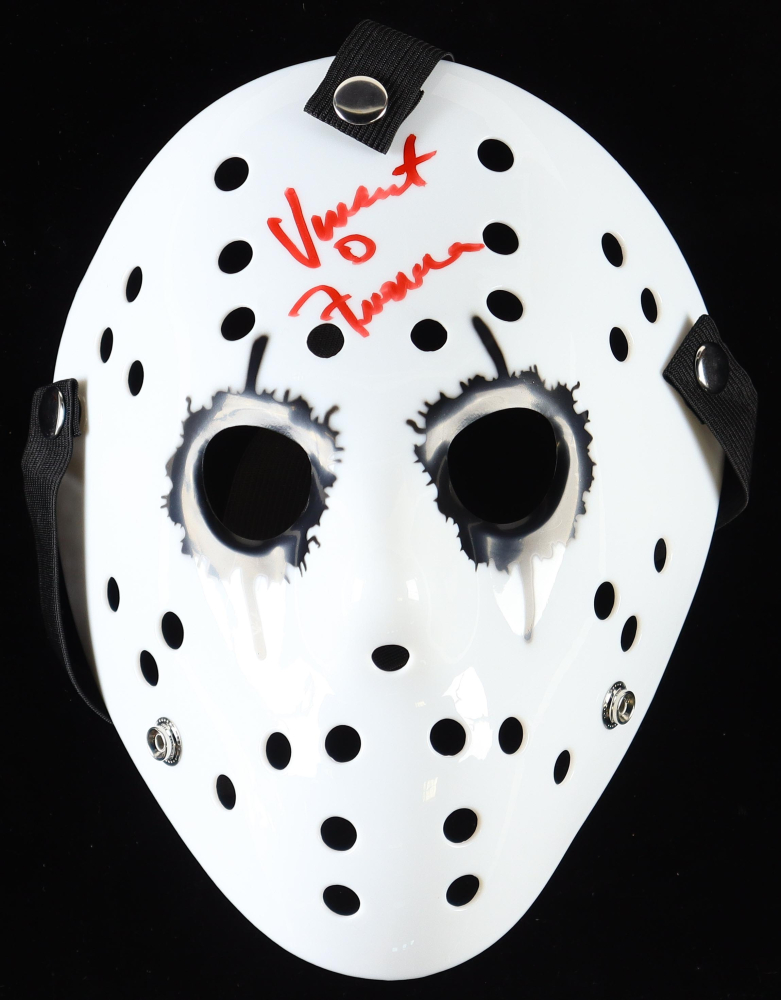 Alice Cooper Signed Custom "Friday the 13th" Jason Mask (Beckett ...