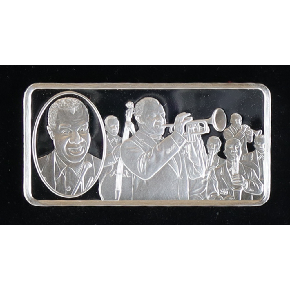Franklin Mint One Hundred Greatest Americans: Louis Armstrong - 500 ...