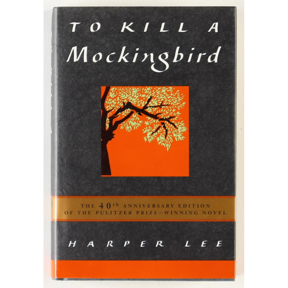 Harper Lee Signed "To Kill A Mockingbird" 40th Anniversary Edition ...