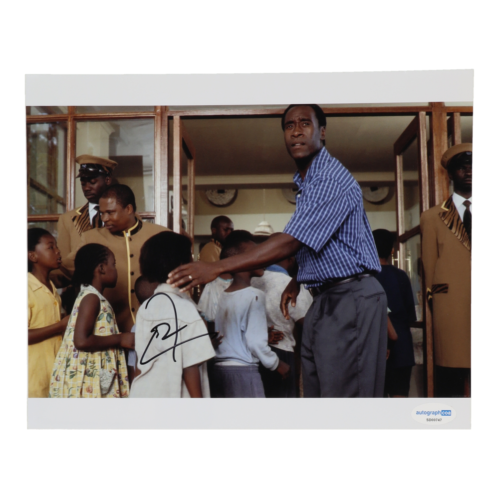 Don Cheadle Signed "Hotel Rwanda" 8x10 Photo (AutographCOA) | Pristine ...