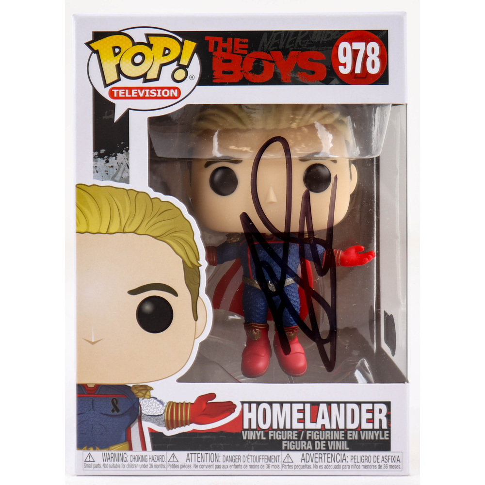Antony Starr Signed "The Boys" #978 Homelander Funko Pop! Vinyl Figure ...