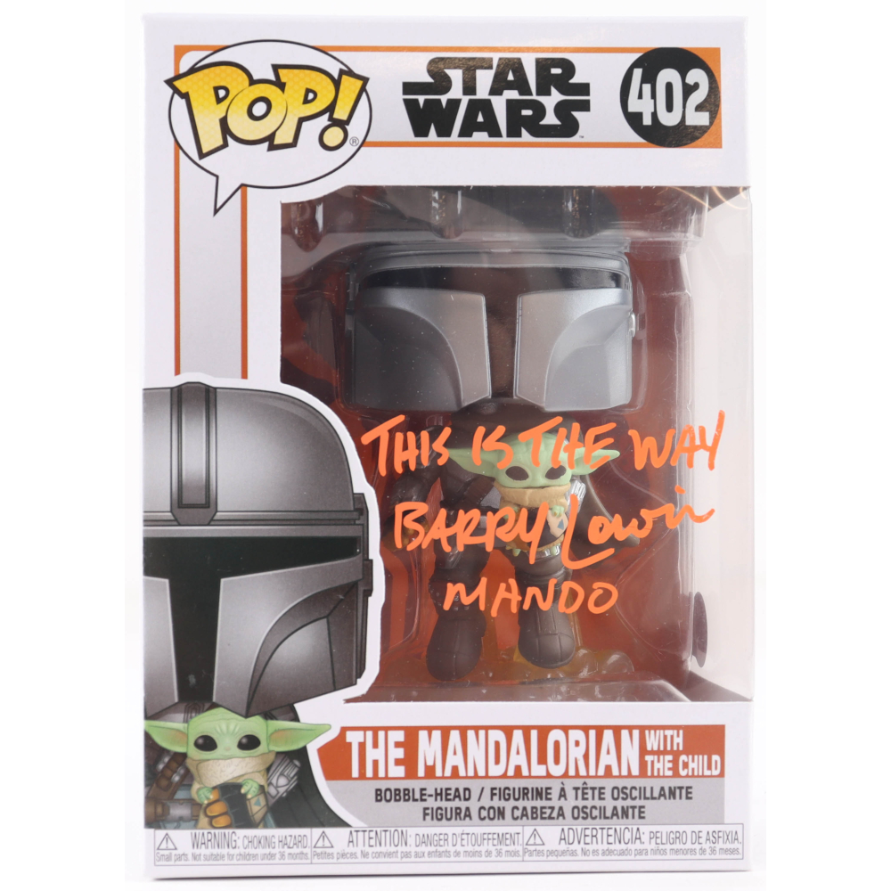 Barry Lowin Signed "Star Wars: The Mandalorian" #402 The Mandalorian ...