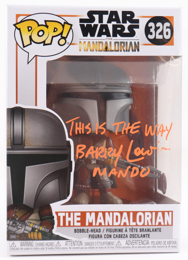 Barry Lowin Signed "Star Wars: The Mandalorian" #326 The Mandalorian ...