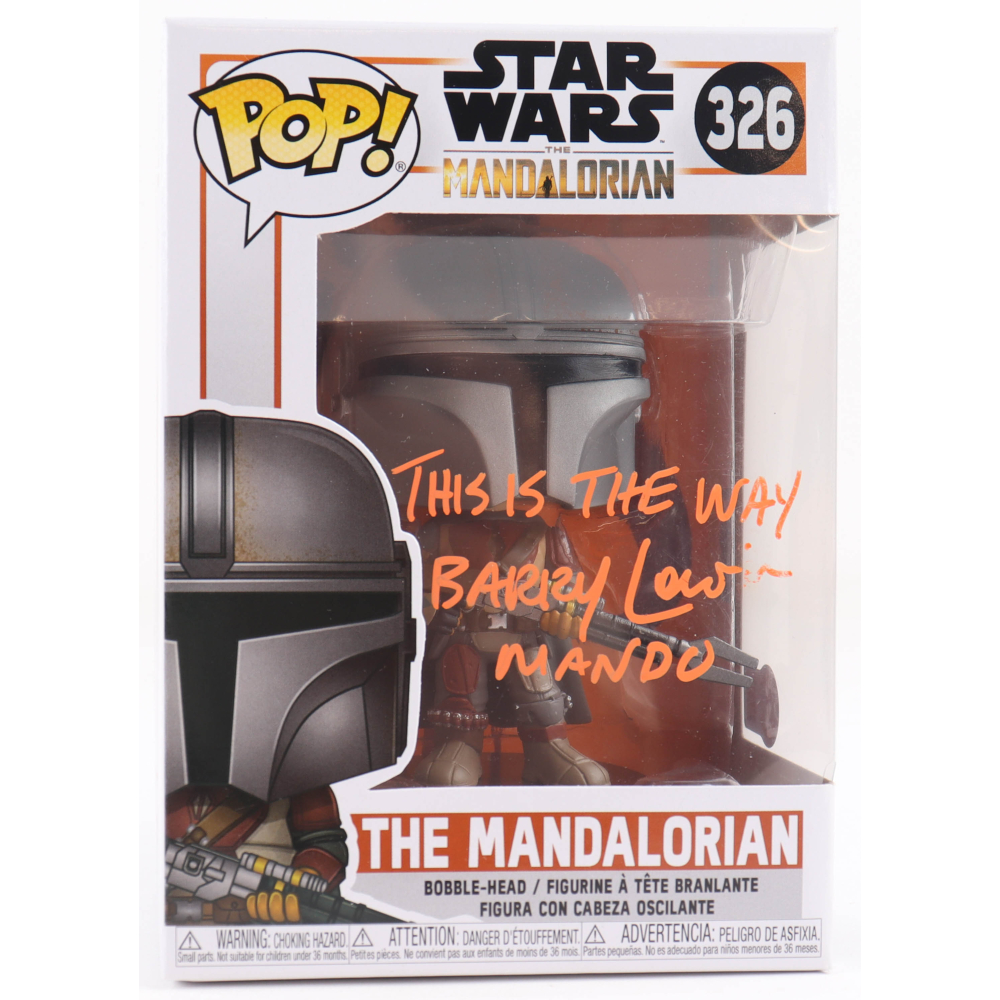 Barry Lowin Signed "Star Wars: The Mandalorian" #326 The Mandalorian ...