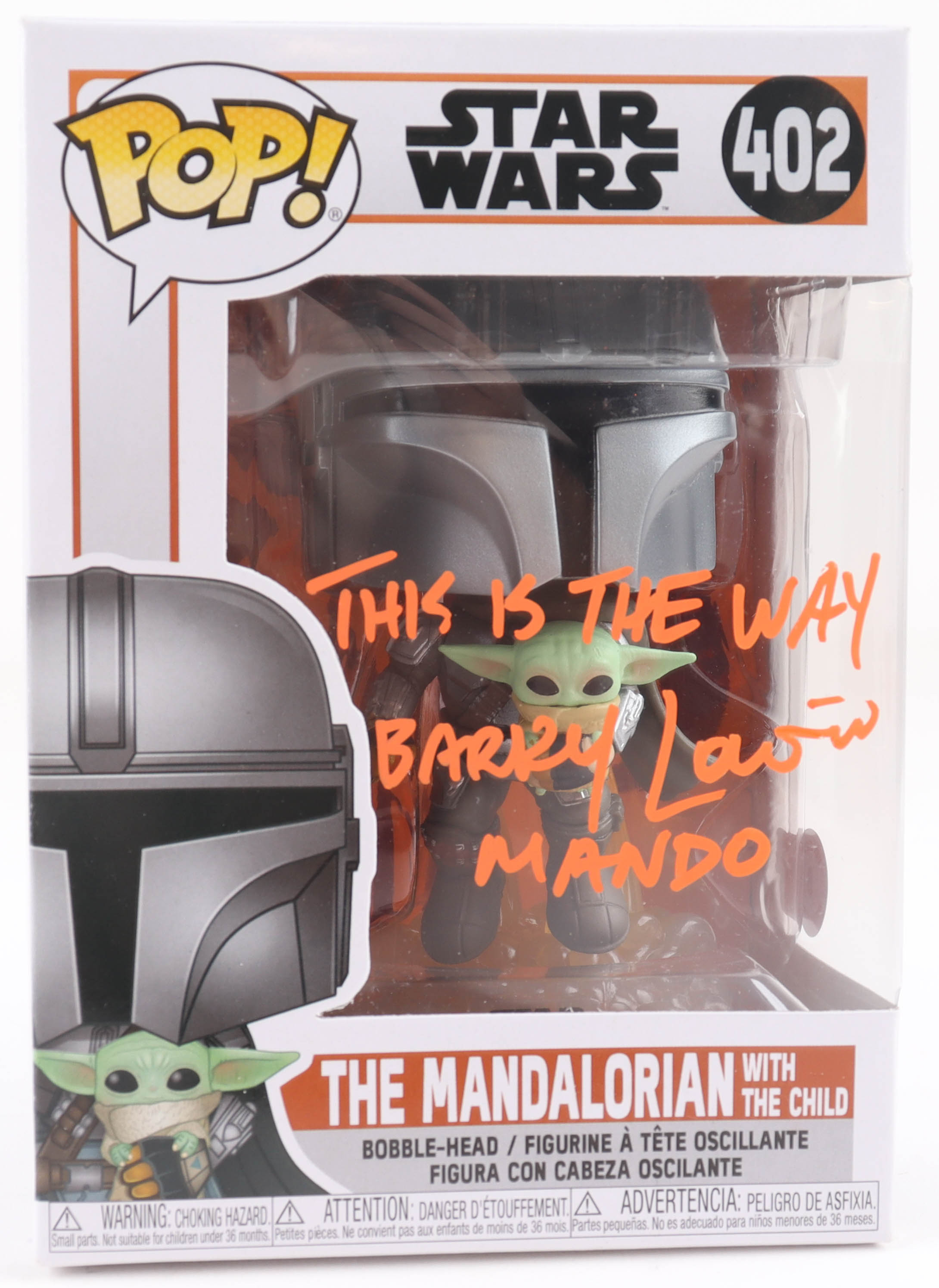 Barry Lowin Signed "Star Wars: The Mandalorian" #402 The Mandalorian ...