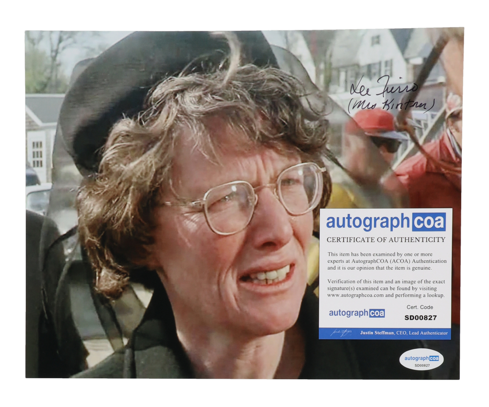 Lee Fierro Signed "Jaws" 8x10 Photo Inscribed "Mrs. Kintner ...