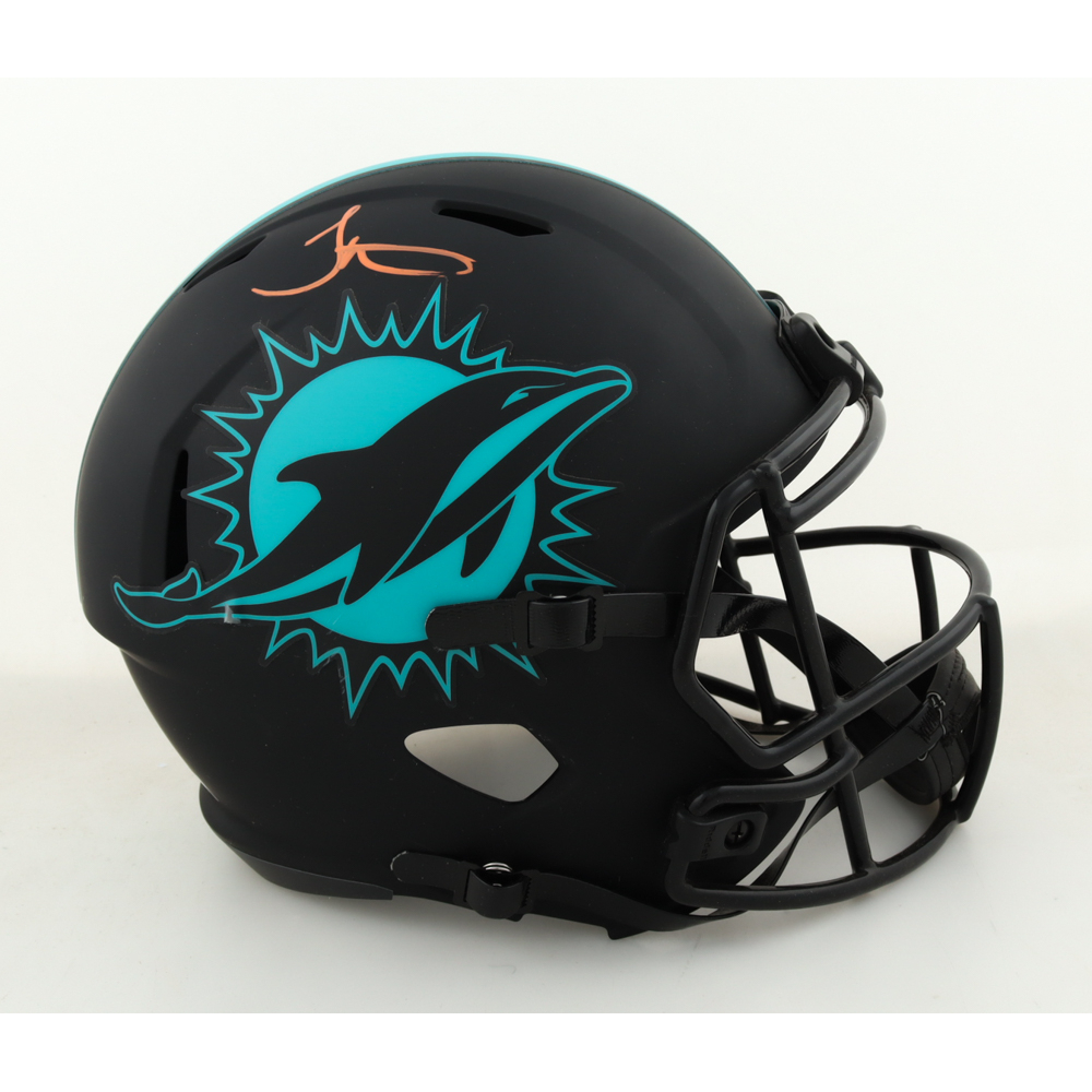 Tyreek Hill Signed Dolphins Full-Size Eclipse Alternate Speed Helmet ...