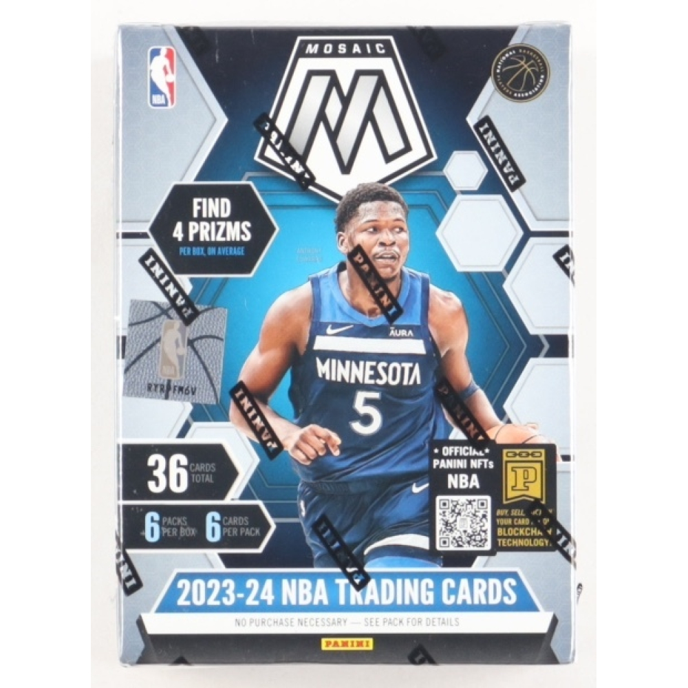 2023-24 Panini Mosaic NBA Basketball Blaster Box with (6) Packs ...