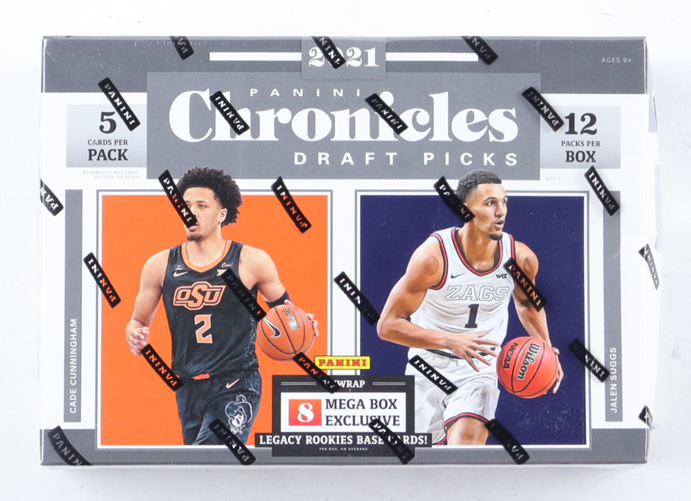 2021-22 Panini Chronicles Draft Picks Basketball Mega Box With (12) Packs | Pristine Auction