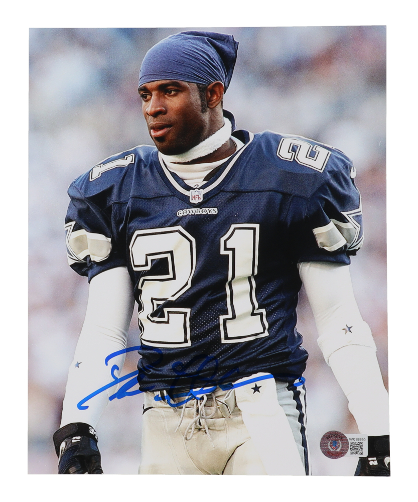 Deion Sanders Signed Cowboys 8x10 Photo (Beckett) | Pristine Auction