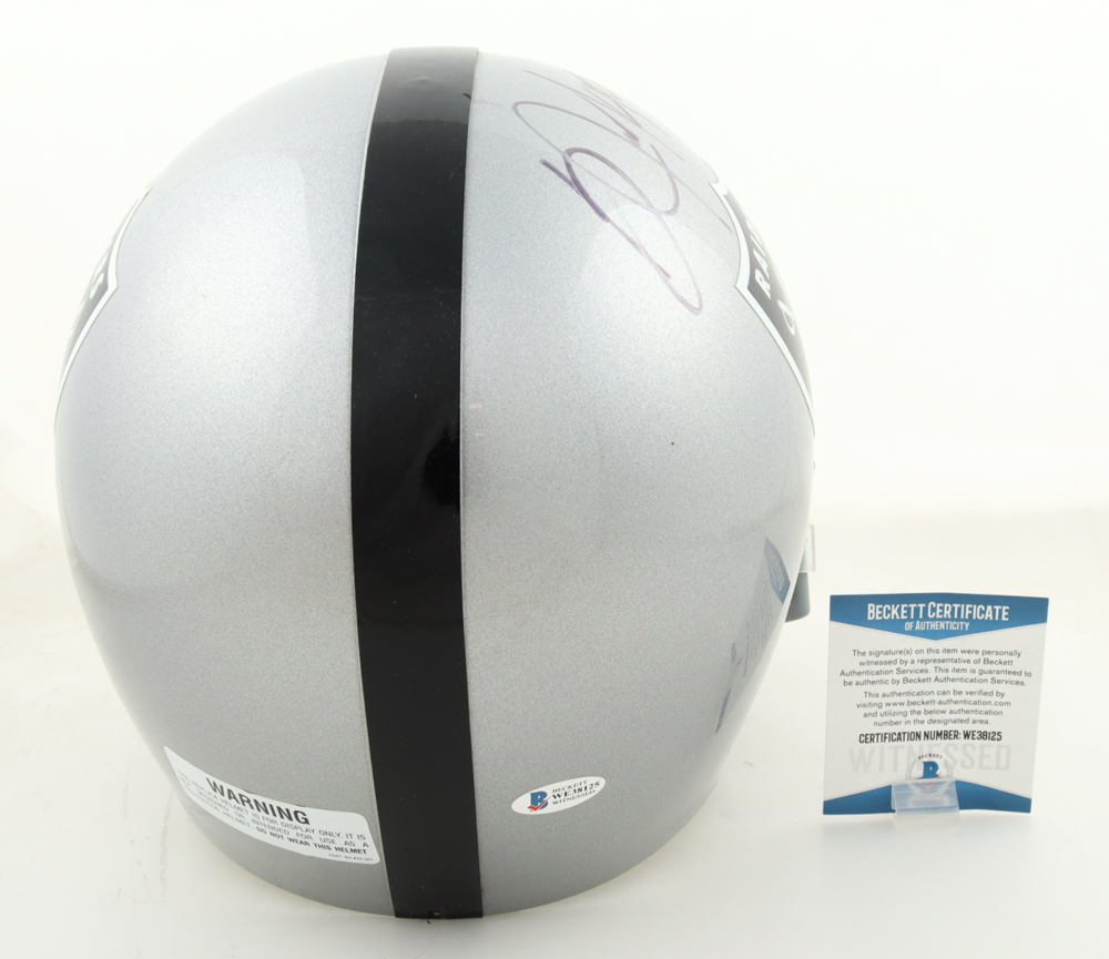 Bo Jackson Signed Raiders Full Size Helmet (Beckett) | Pristine Auction