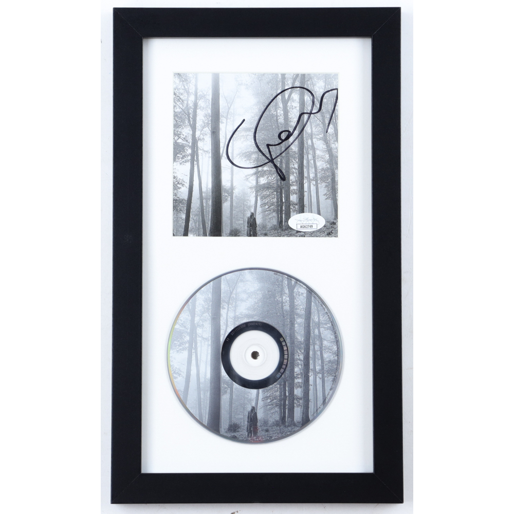 Taylor Swift Signed Custom Framed "Folklore" CD Album Cover Display ...