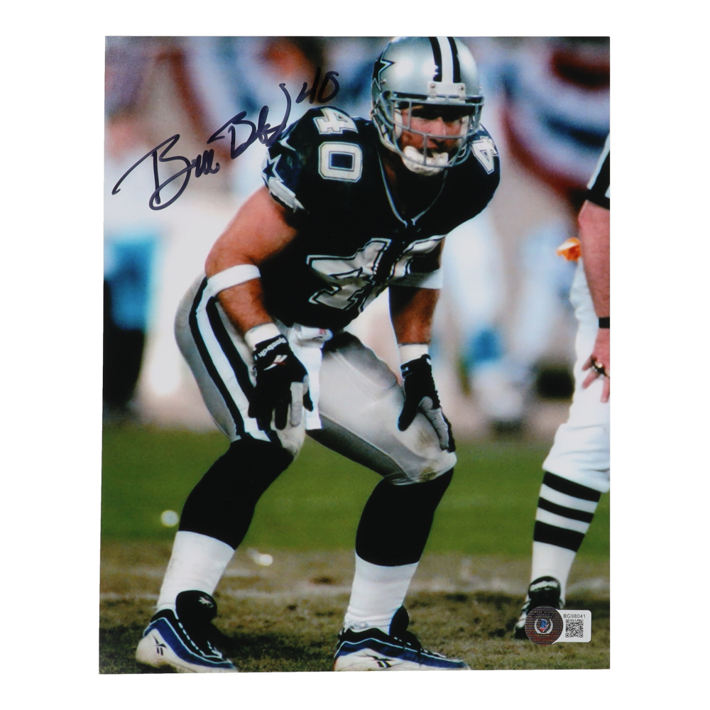 Bill Bates Signed Cowboys 8x10 Photo (Beckett) | Pristine Auction