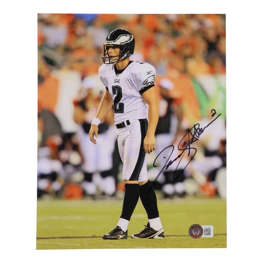 David Akers Signed Eagles 8x10 Photo (Beckett) | Pristine Auction