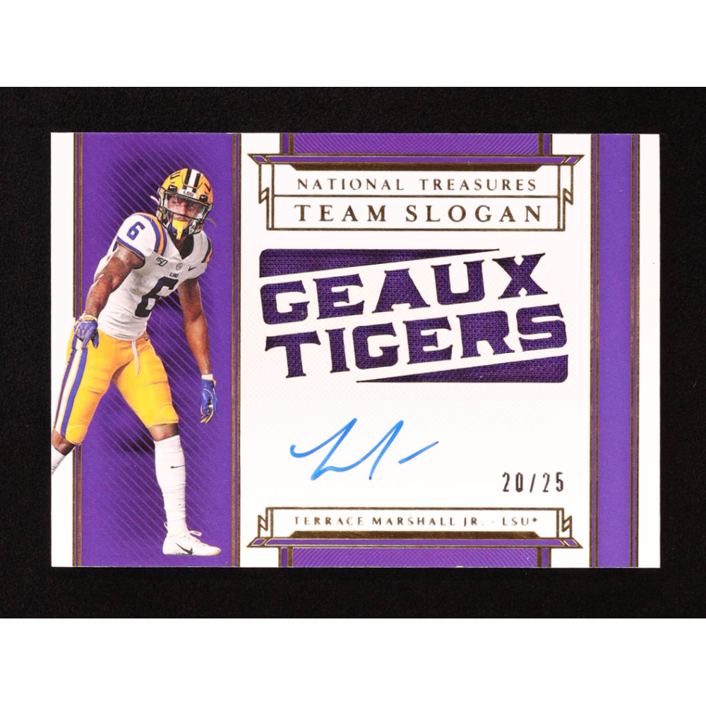 Terrace Marshall Jr. 2021 Panini National Treasures Collegiate Team ...