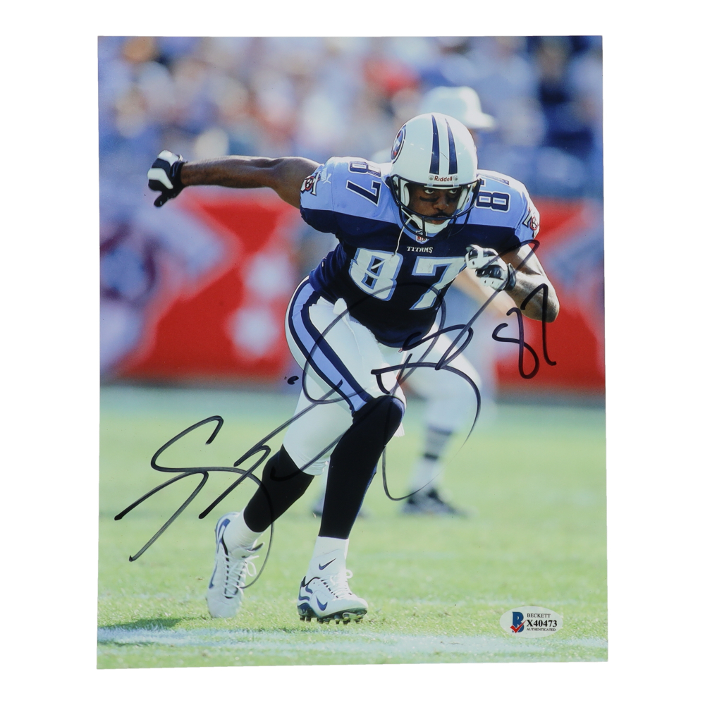 Kevin Dyson Signed Titans 8x10 Photo (Beckett) | Pristine Auction
