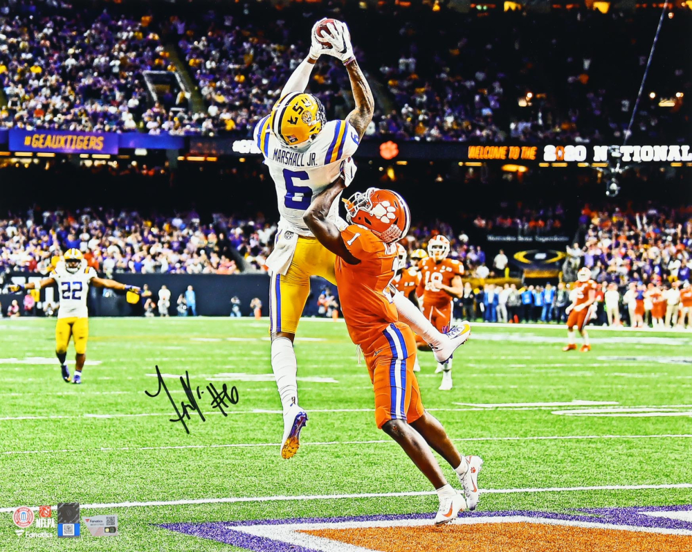 Terrance Marshall Jr. Signed LSU Tigers 16x20 Photo (Fanatics ...