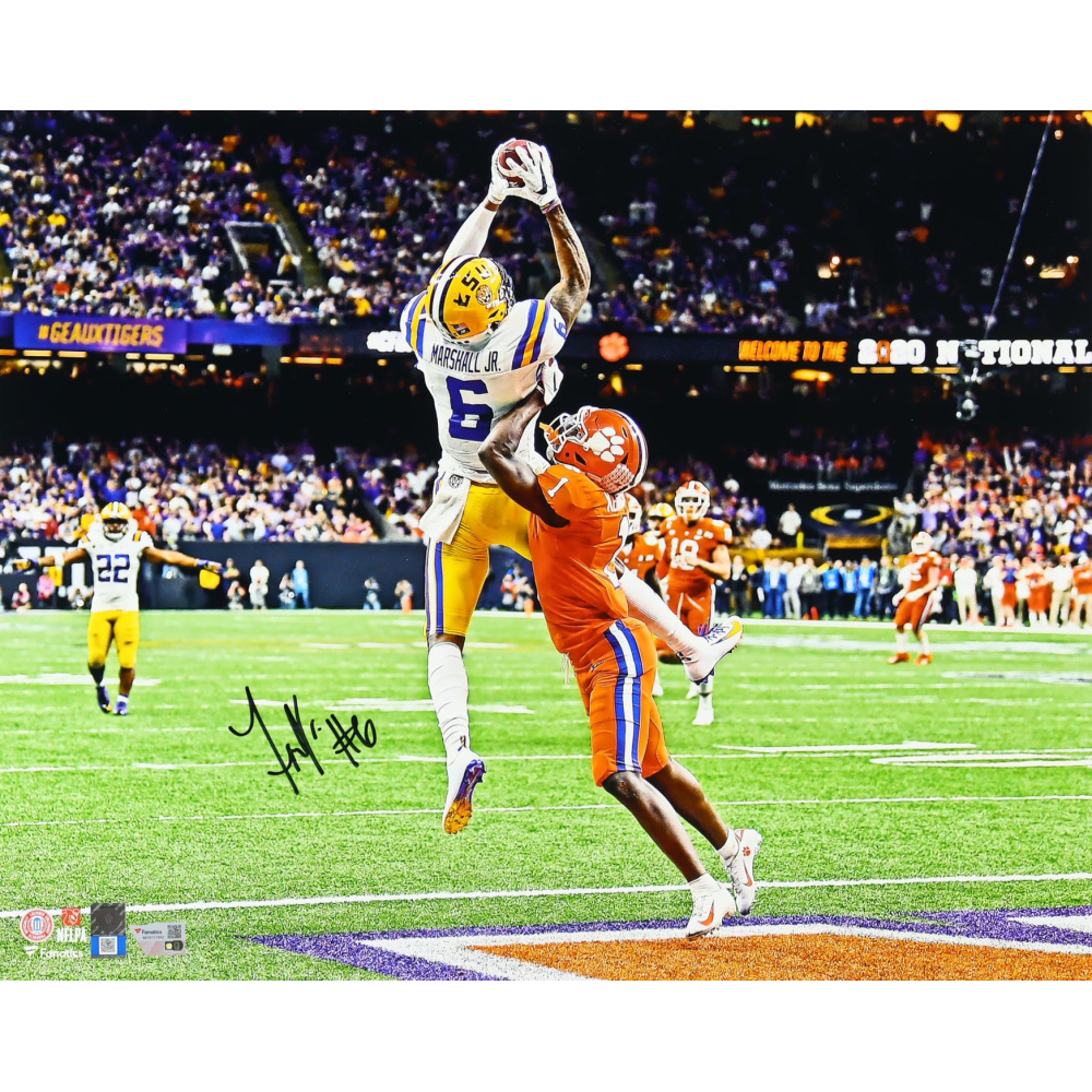 Terrance Marshall Jr. Signed LSU Tigers 16x20 Photo (Fanatics ...