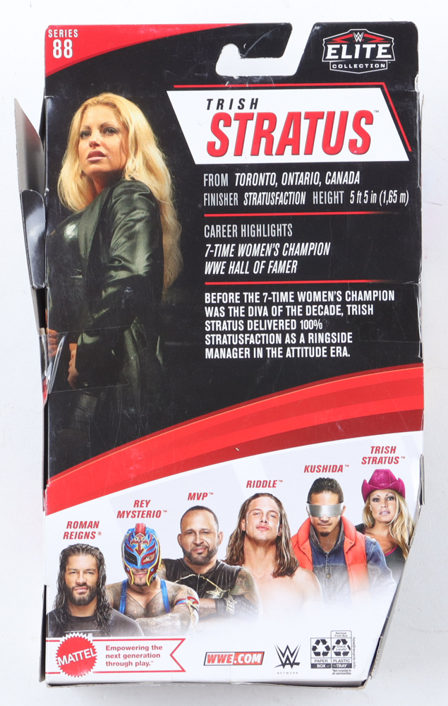 Trish Stratus Signed WWE Elite Collection Series 88 Action Figure ...