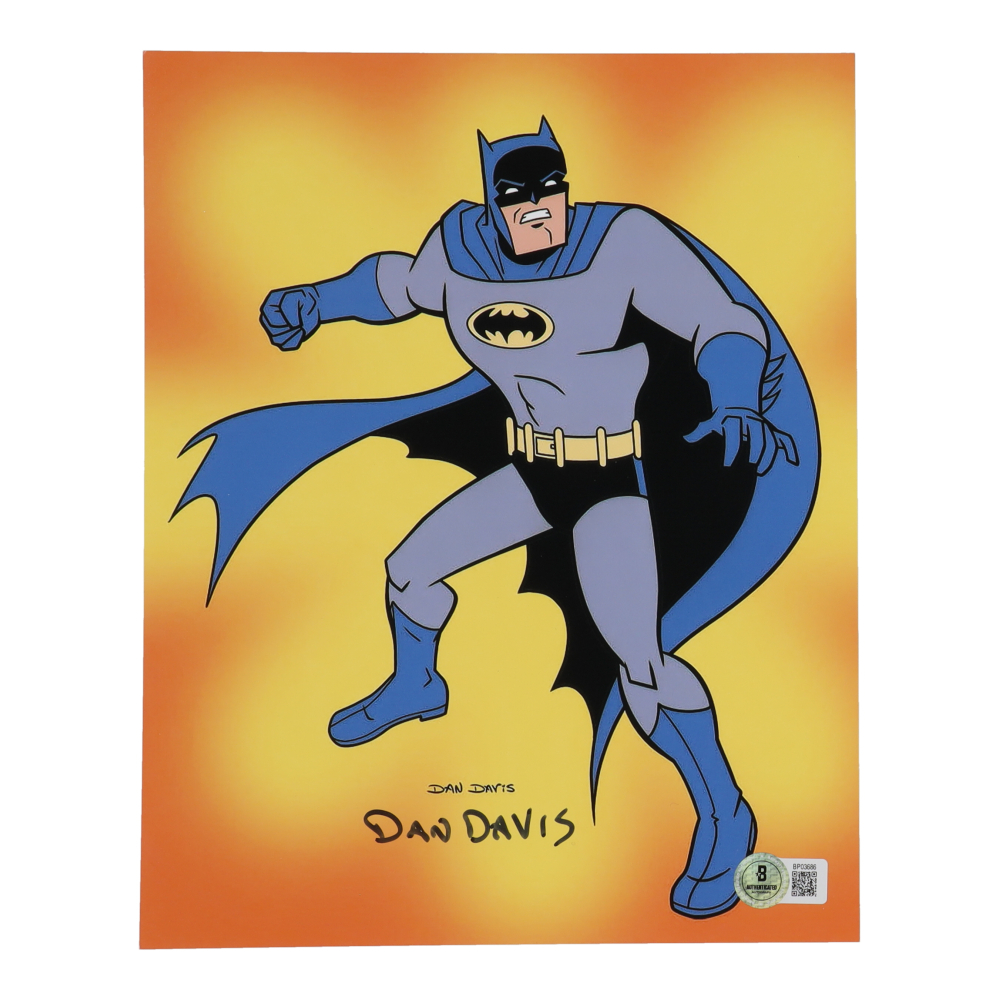 Dan Davis Signed "Batman" 8x10 Photo (Beckett) | Pristine Auction