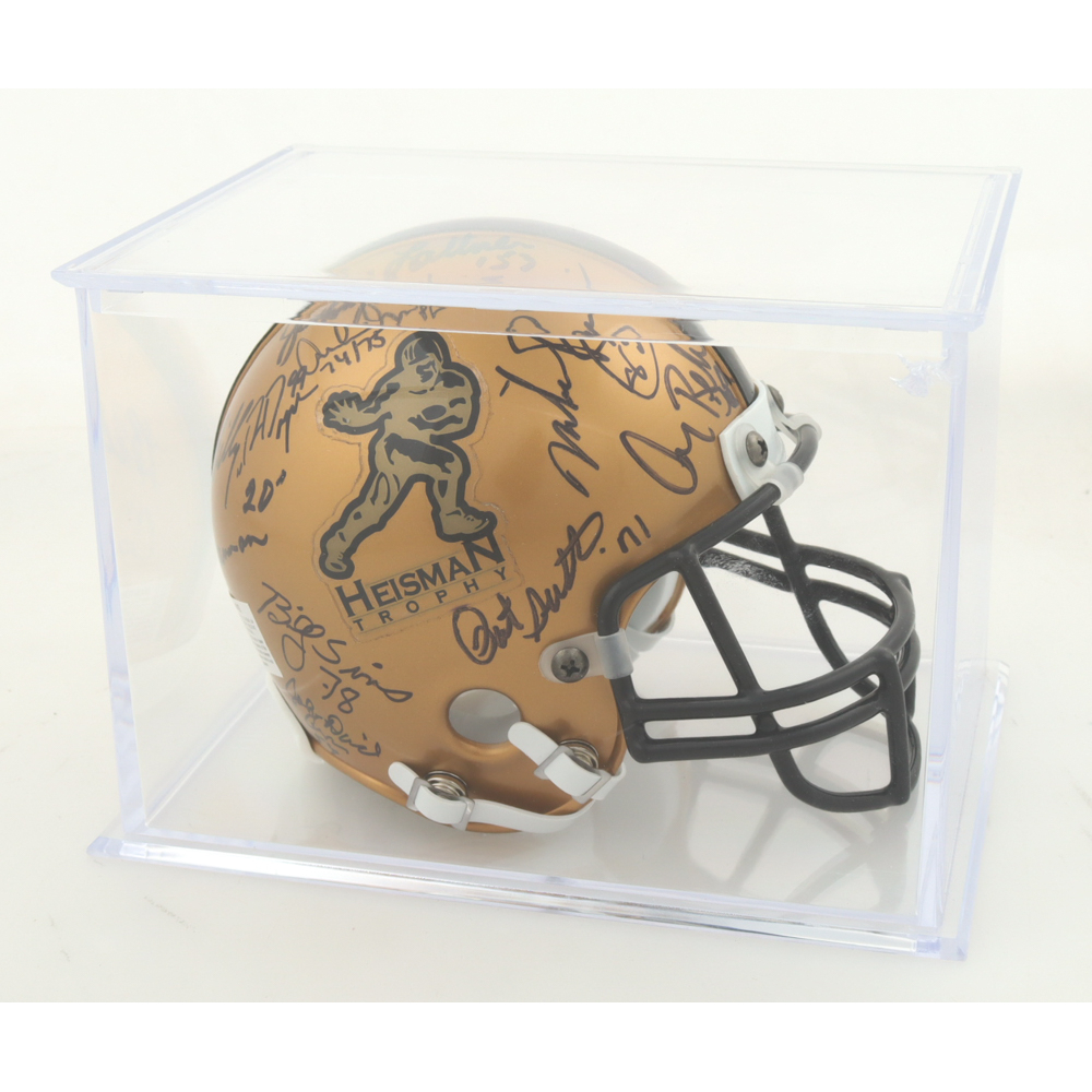 "Heisman Trophy Winners" Heisman Logo Mini Helmet With Display Case ...