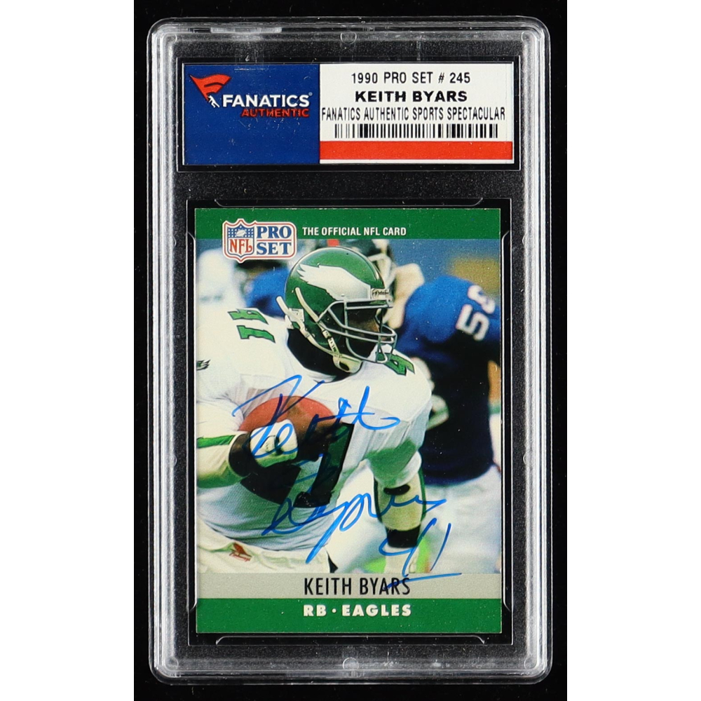 Keith Byars Signed 1990 Pro Set #245 (Fanatics) | Pristine Auction