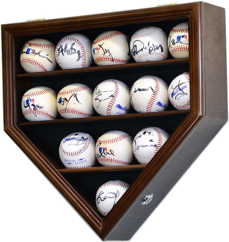 (14) Baseball Mounted Cabinet | Pristine Auction